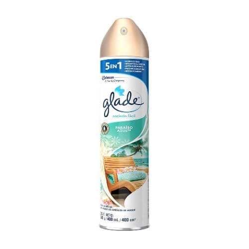 Glade aerosol Paraíso Azul 400 ml SCJ - Chrisalim